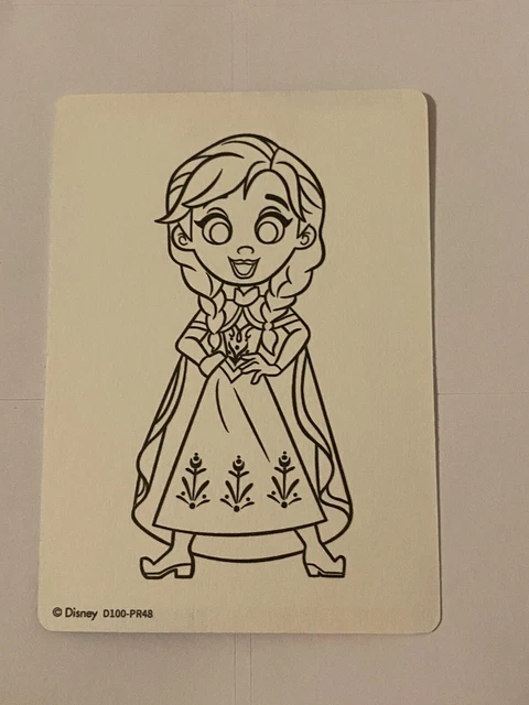 ANNA FROZEN 2023 Card Fun Disney 100 Carnival Sketch #D100-PR48 EUR 3 ...