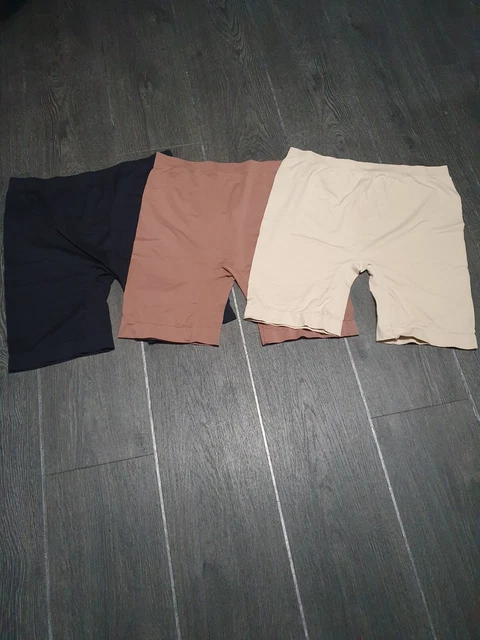 INERSEY 3 PK Of Women's Anti Chafing Shorts/Pants Size 20 £5.45 ...