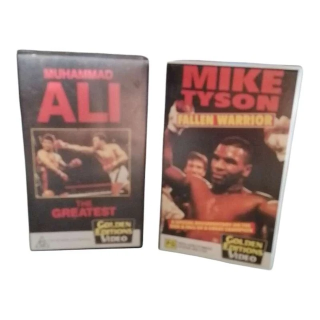 MIKE TYSON/ MUHAMMAD Ali Boxing VHS: Golden Editions $25.00 - PicClick AU