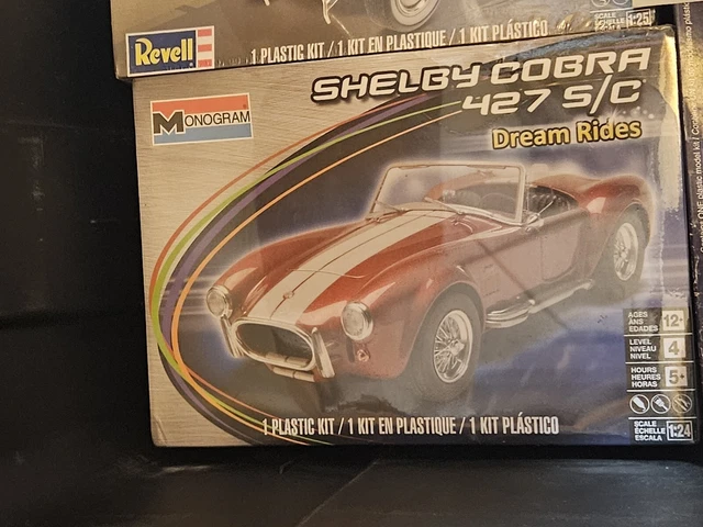 SHELBY COBRA 427 S/C Model Kit By Monogram Dream Rides 1:24 Sealed NEW ...