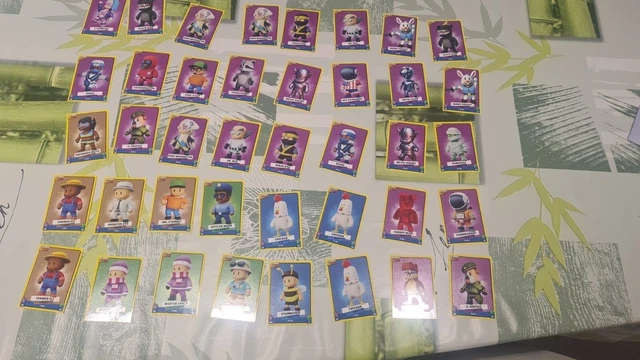 STUMBLE GUYS CARDS 40 cards epic, rare and common EUR 20,00 - PicClick IT