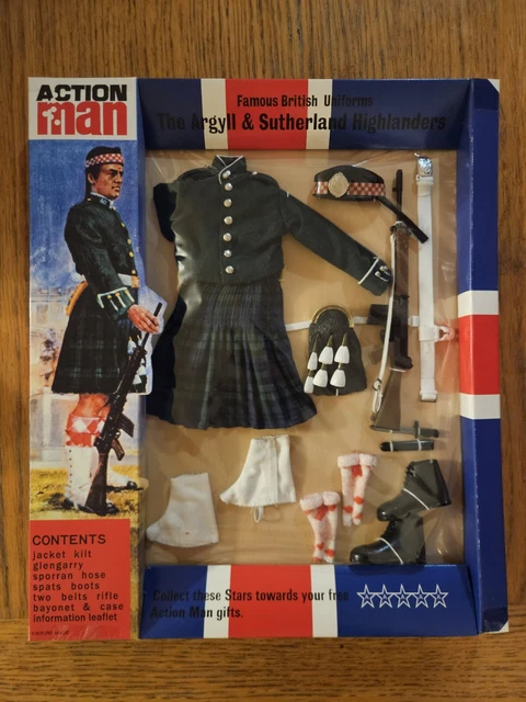VINTAGE ACTION MAN argyll sutherland £193.33 - PicClick UK