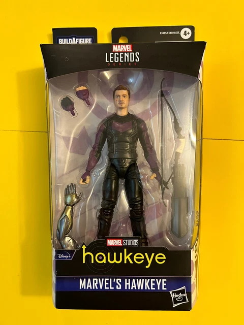 MARVEL LEGENDS HAWKEYE Disney+ 6” Figure Infinity Ultron BAF Complete ...