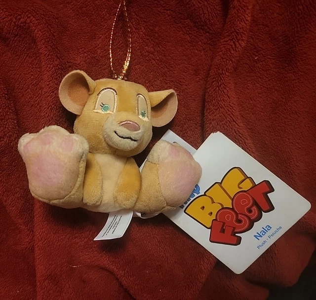 DISNEY'S THE LION KING -NALA Tiny BIG FEET PLUSH Christmas Ornament NWT ...