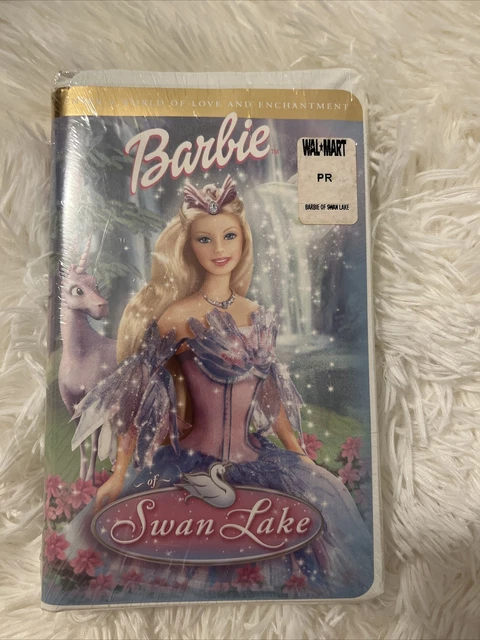 BARBIE OF SWAN Lake VHS Cartoon Kids Movie, 2003 New & Sealed in Clam ...
