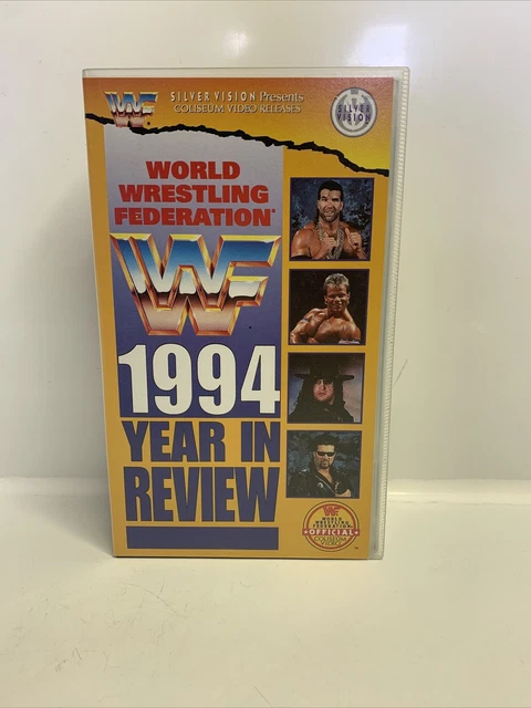 WWF 1994 YEAR In Review VHS Video Silver Vision WWE * £14.00 - PicClick UK