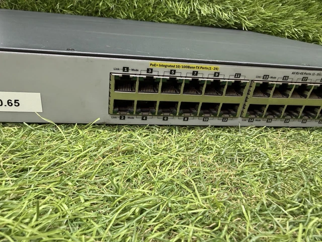 HP 2530-24G J9779A POE+ 24-Port Gigabit Managed Switch NO EARS ...