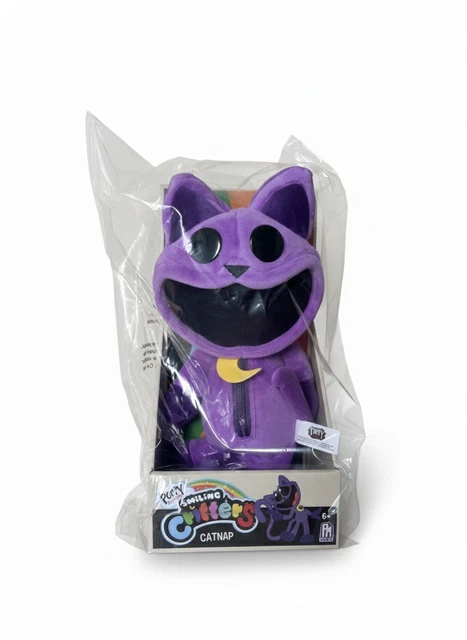 POPPY PLAYTIME SMILING Critters CATNAP 12" Plush Toy PhatMojo New ...