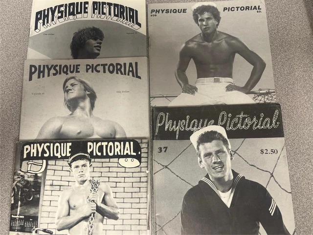 LOT (5) PHYSIQUE PICTORIAL beefcake magazines Vol.24,30,31,37,39 (Lot #4) £53.10 - PicClick UK