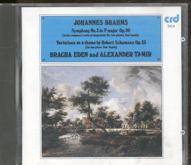 CRD1114 BRACHA EDEN and Alexander Tamir Brahms =- Symphony No. 3 In F ... CRD1114 BRACHA EDEN and Alexander Tamir Brahms =- Symphony No. 3 In F ...