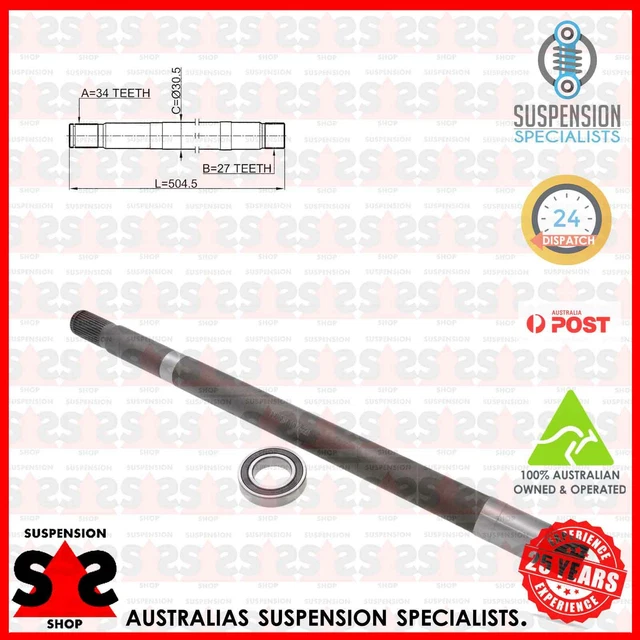 FRONT AXLE LEFT Drive Shaft Suit MERCEDES-BENZ S-Class (W221) S 500 CGI ...