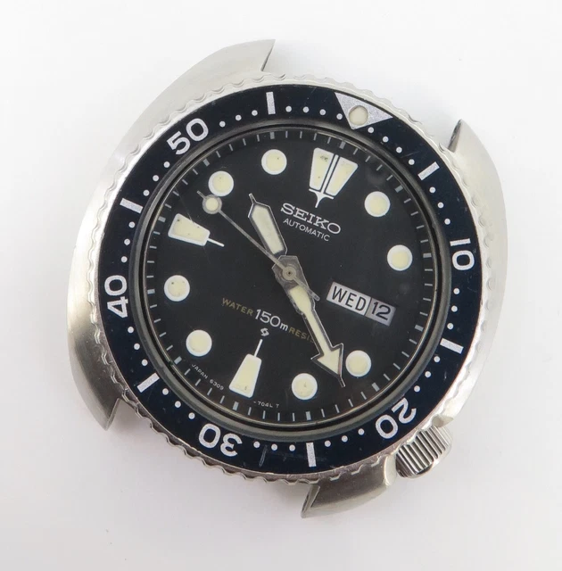 VINTAGE SEIKO 6309 7040 Automatic Steel Mens 150m Divers Watch NO RESERVE $545.00 - PicClick AU