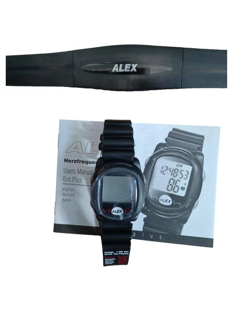 ALEX ID800 UHR Herzfrequenz Eco Plus EUR 21,95 - PicClick DE