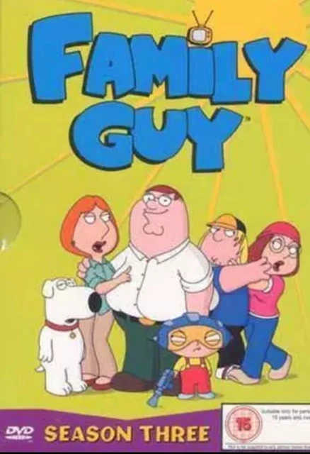 FAMILY GUY: SEASON Two & Three DVD (2003) Seth MacFarlane Disc Only ...