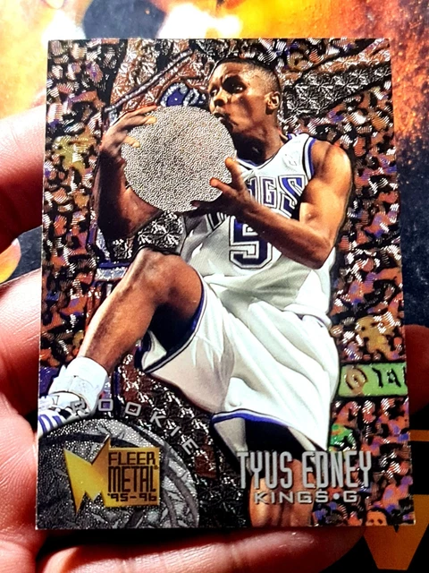 1995-96 METAL #186 Tyus Edney Kings Basketball Card $2.99 - PicClick AU