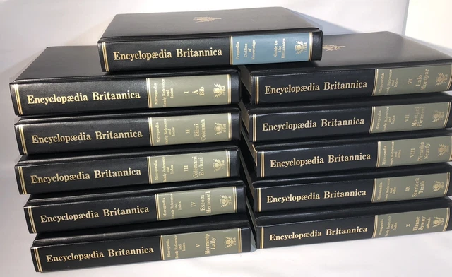1974 ENCYCLOPAEDIA BRITANNICA Micropaedia Ready Reference, Index 11 ...