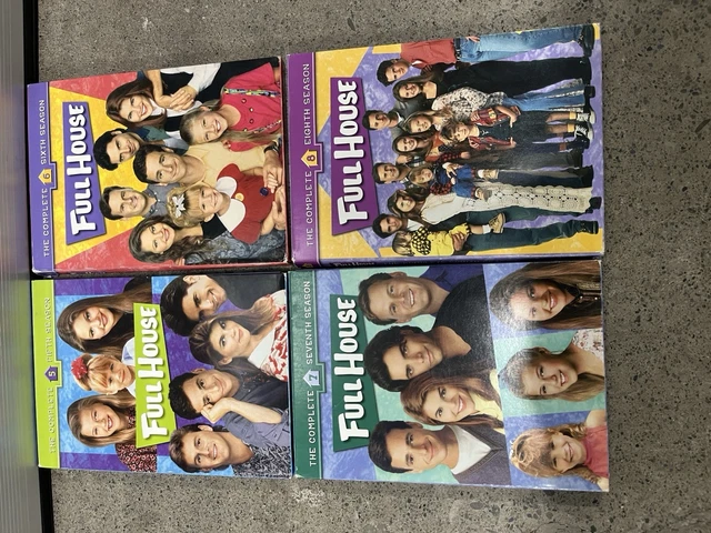 FULL HOUSE COMPLETE Series Set 1-8 DVDs All Disc Bob Saget $42.99 ...