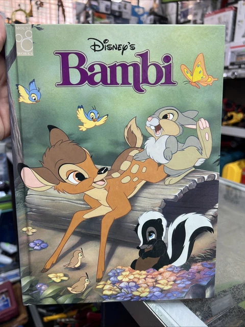 BAMBI DISNEY'S CLASSIC Storybook Collection 1996 Hardcover Book Mouse ...