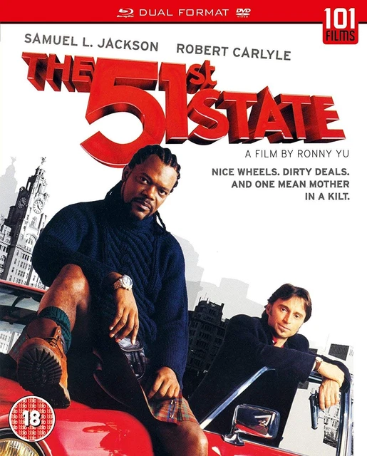 THE 51ST STATE (Dual Format Edition) (Blu-ray) Samuel L. Jackson Robert ...