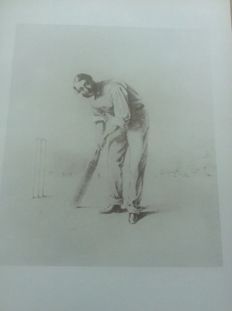 CRICKET PRINT SIR Ponsonby Fane Pencil Drawing by N Felix Nicholas ...