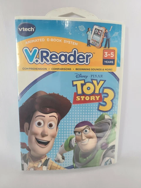VTECH V.READER DISNEY Pixar Toy Story 3 Interactive Reading / Learning ...