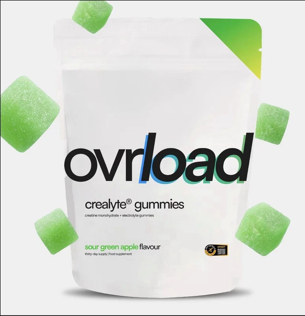OVRLOAD CREALYTE GUMMIES - creatine + electrolyte blend (one-month ...