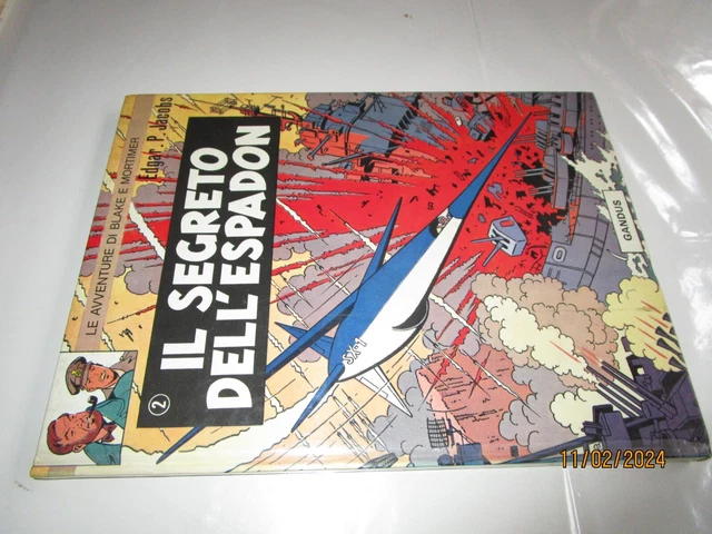 CARTONATO BLAKE E MORTIMER - Gandus - Il segreto dell'Espadon vol 2 ...