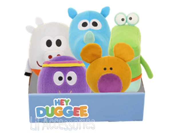 HEY DUGGEE 20CM Talking Soft Toy - Choose from Roly,Tag, Happy,Betty ...