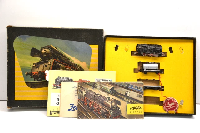 BTTB TT ZEUKE DR Dampflok BR 81 +Wagen Teile alter Nostalgie OVP 1962 ...
