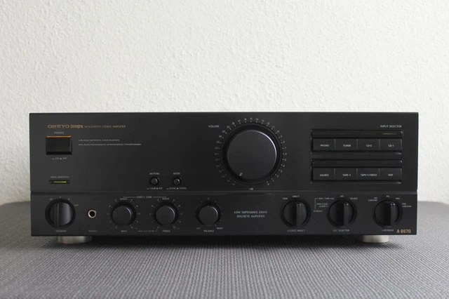 ONKYO INTEGRA A-8670 - hervorragender Stereo-Verstärker - Hifi-Klassiker! EUR 239,00 - PicClick DE