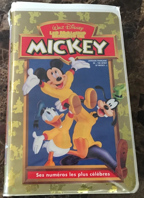 *VHS FRENCH MOVIE Disney The Best Moments of Mickey $10.99 - PicClick CA