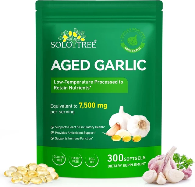 AGED GARLIC EXTRACT | 7500mg Equivalent Per Serving | Supports General ...