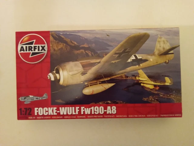 AIRFIX 1:72 FOCKE-WULF fw190-a8 airplane model kit £8.50 - PicClick UK
