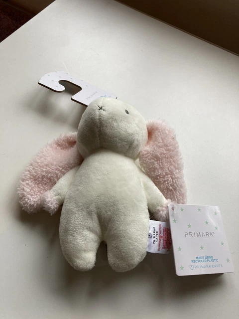 PRIMARK CARES WHITE Pink Bunny Rabbit Comfort BNWTS £9.99 - PicClick UK