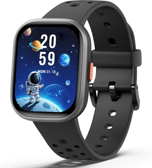 UPGRADED KIDS SMART Watch Fitness Tracker, 1.85" Screen with 12 M ...