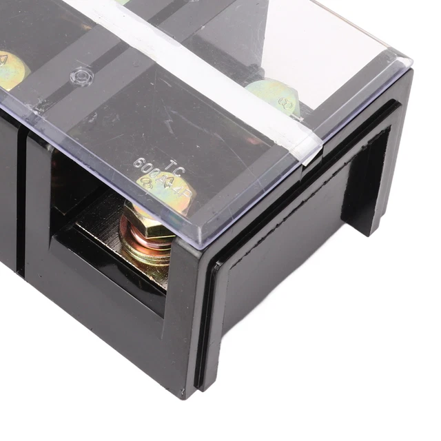 Barrier Terminal Strip Block 600a 600v High Current Dual Row Locking Termina Ftd 82 62