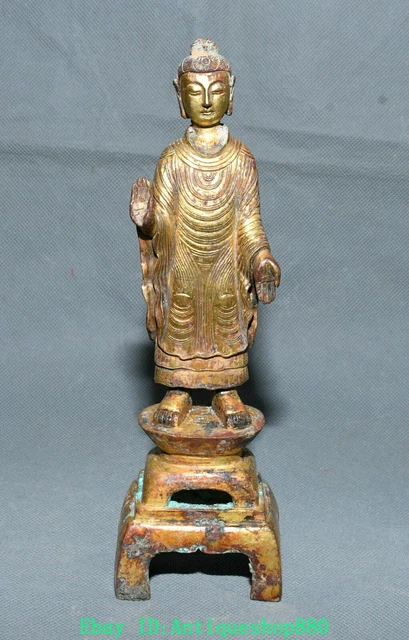 8 &STATUE DE Bouddha Shakyamuni en bronze antique EUR 1.020,00 - PicClick FR