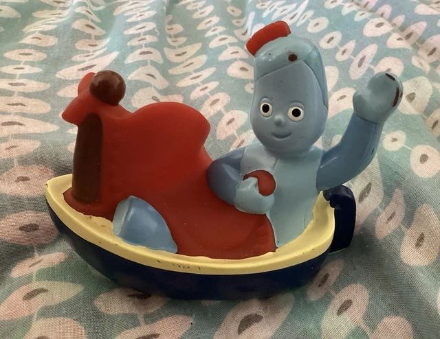 IN THE NIGHT Garden Iggle Piggle Boat Toy Ragdoll 2007 CBeebies Push ...