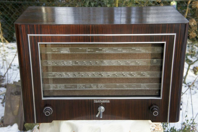 RÖHRENRADIO TELEFUNKEN SPITZENSUPER 898WK T 898 WK optisch sehr schöner ...