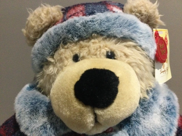 VINTAGE KEEL TOYS SIMPLY SOFT Plush Teddy Bear WINTER FRIENDS 18” Collectable £43.51 - PicClick UK