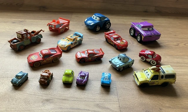 DISNEY PIXAR CARS Diecast Ice Racers 1:55 -Lightning McQueen, Micro ...