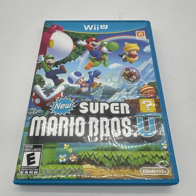 NEW SUPER MARIO Bros. U (Nintendo Wii U, 2012) Complete CIB £13.35 ...