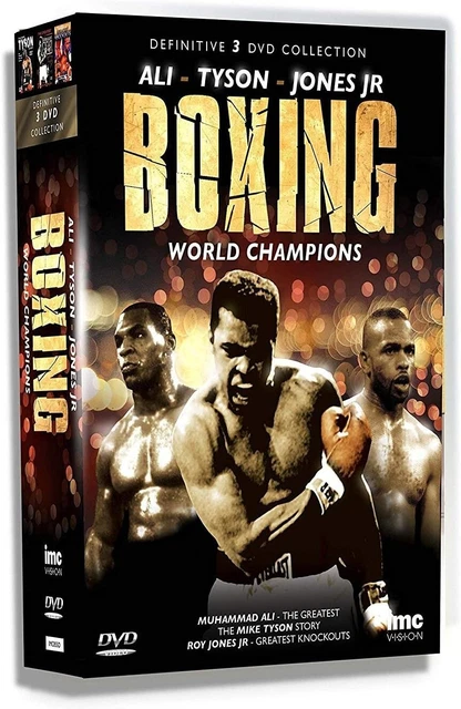DVD DE BOXE World Champions 3 DVD Roy Jones Jr - Mike Tyson - Muhammed Ali EUR 17,21 - PicClick FR