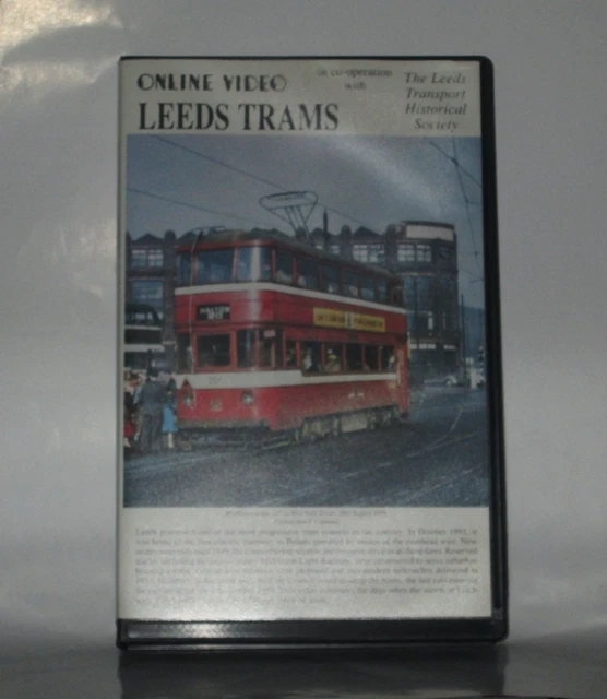 ONLINE VIDEO LEEDS TRAMS VHS Video LTHS Collection £6.95 - PicClick UK