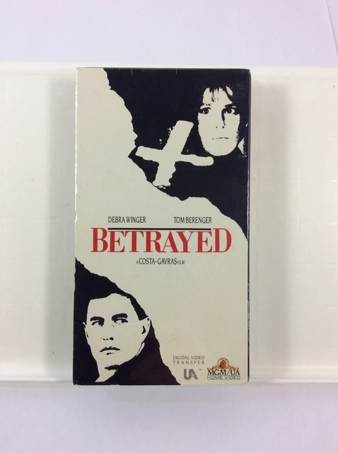 BETRAYED 1989 VHS Debra Winger Tom Berenger MGM Home Video New Sealed £ ...