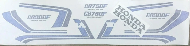 HONDA CB750F CB900F Restoration Decal Set Usa Silver Model £78.74 ...