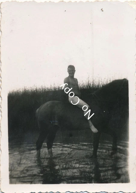 Nackt Auf Dem Pferd