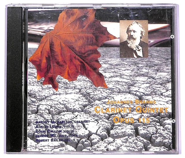 EBOND JOHANNES BRAHMS , Antony Michaelson - Clarinet Quintet Opus CD ...