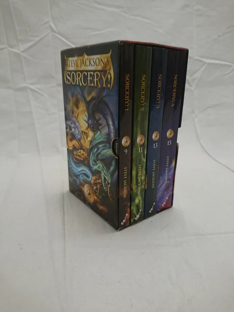 SORCERY BOX SET — WIZARD EDITION — Steve Jackson Fighting Fantasy £21. ...