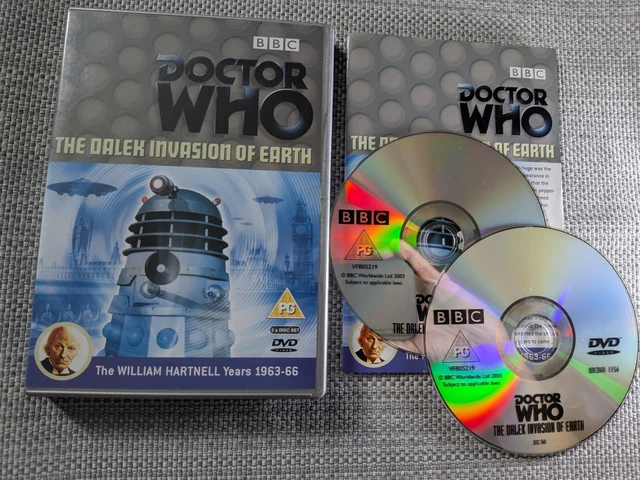 DOCTOR WHO: THE Dalek Invasion Of Earth [DVD] [1964] - 2 Disc Version ...